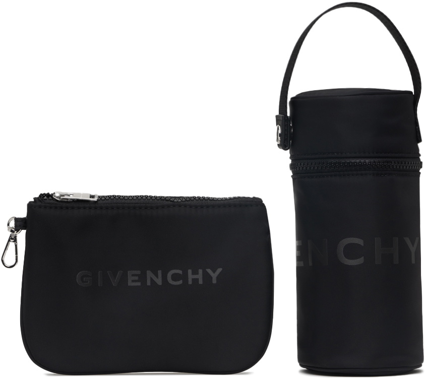 Givenchy Baby Black Changing Bag Set Givenchy