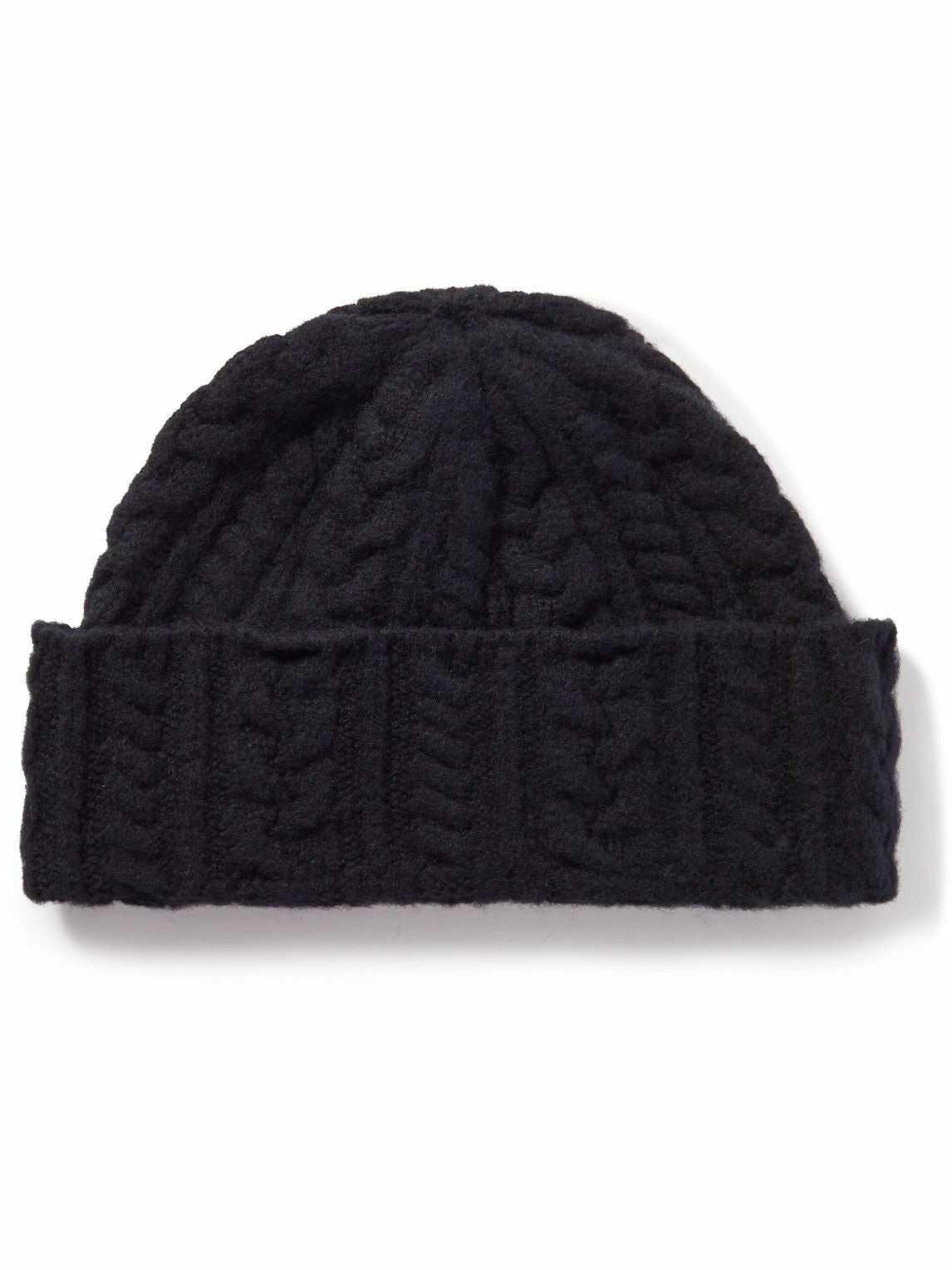 Howlin' - Festival Cable-Knit Lambswool Beanie Howlin' by Morrison