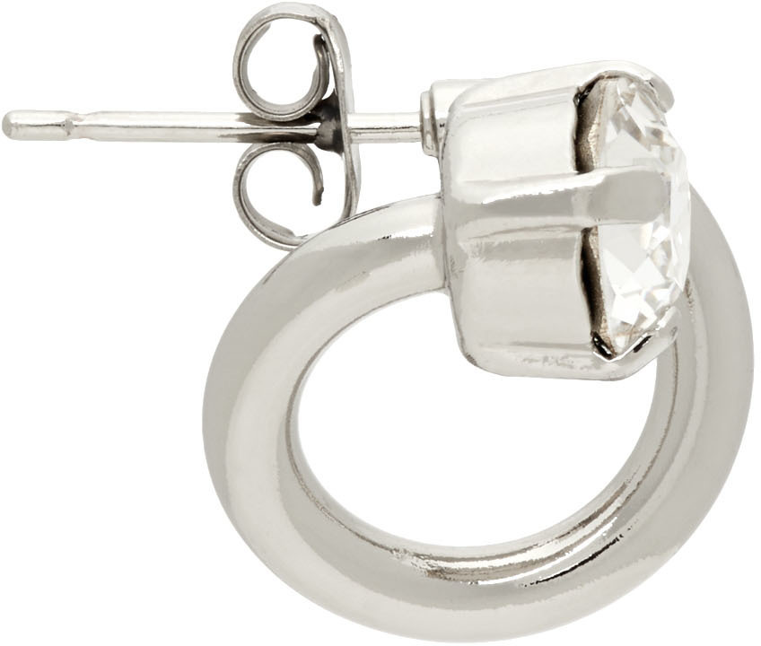 Justine Clenquet Silver Vicky Earrings Justine Clenquet