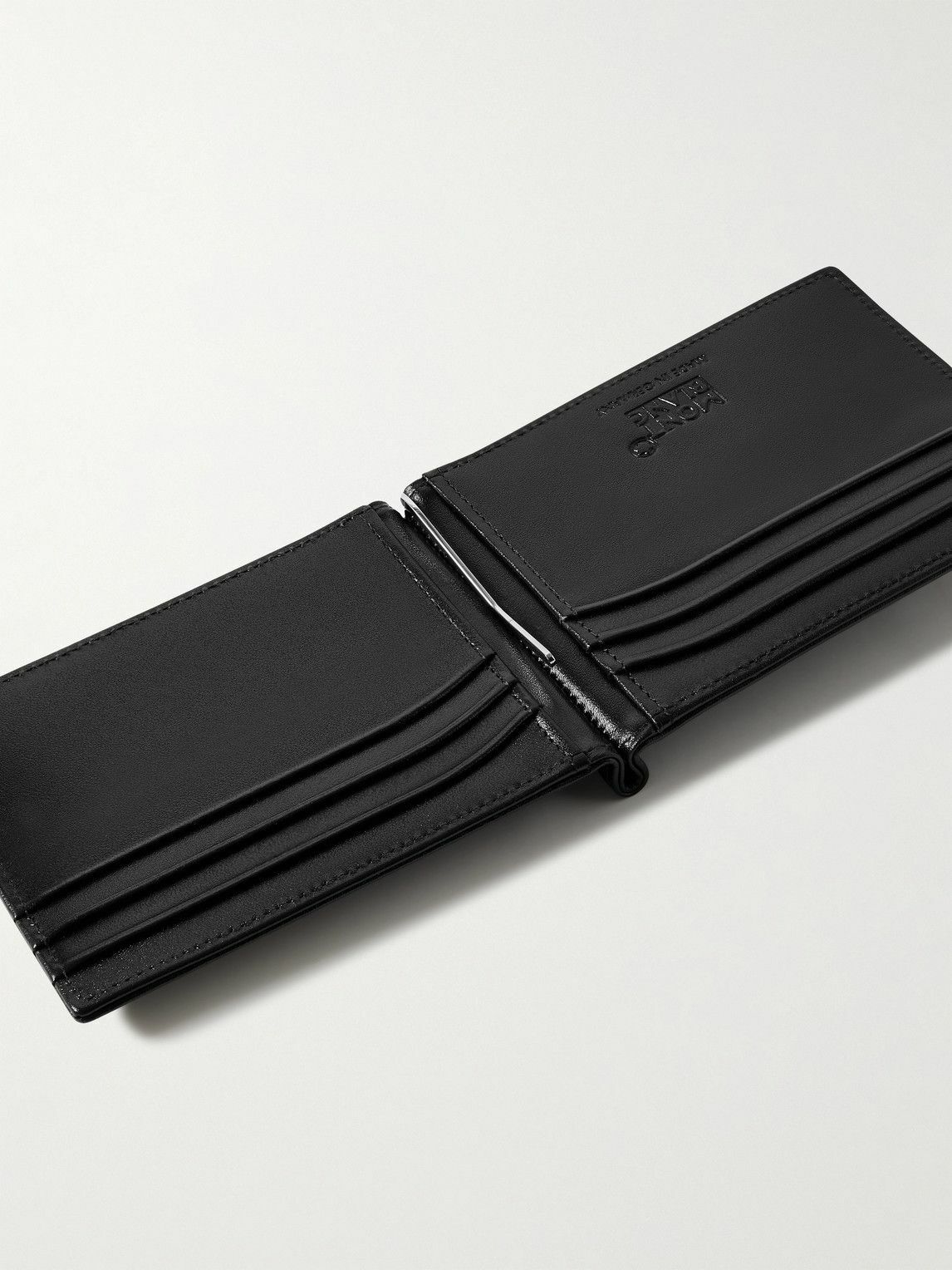 Montblanc - Meisterstück Full-Grain Leather Billfold Wallet with Money ...