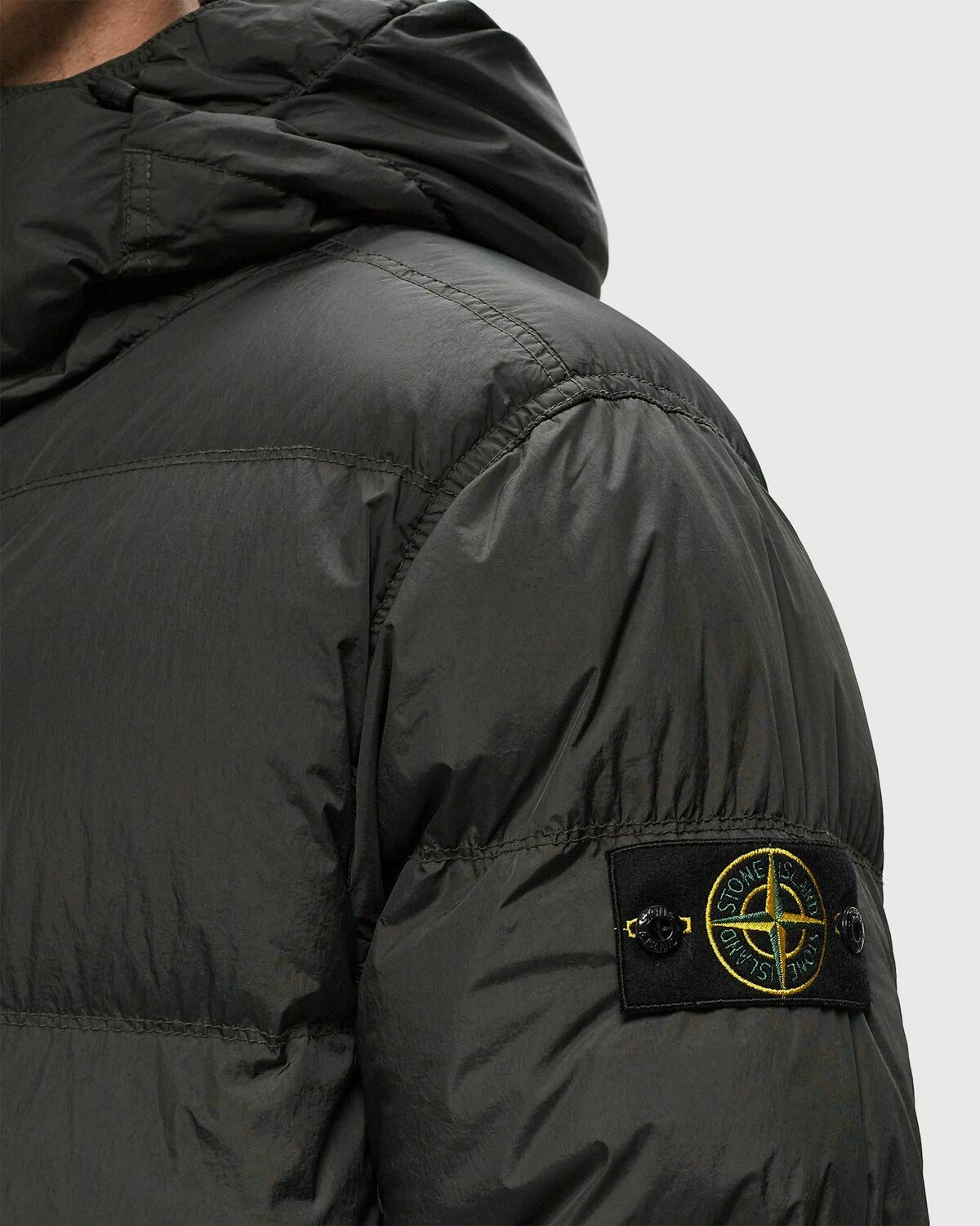 Stone Island Piuma Gender Neutral Grey Down & Puffer Jackets Stone Island