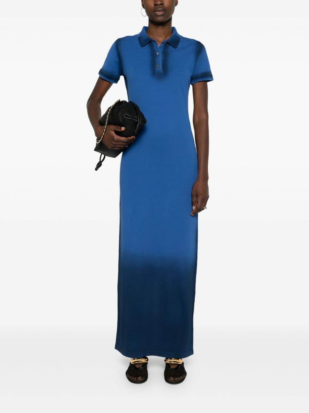 LOEWE - Cotton Long Polo Dress Loewe