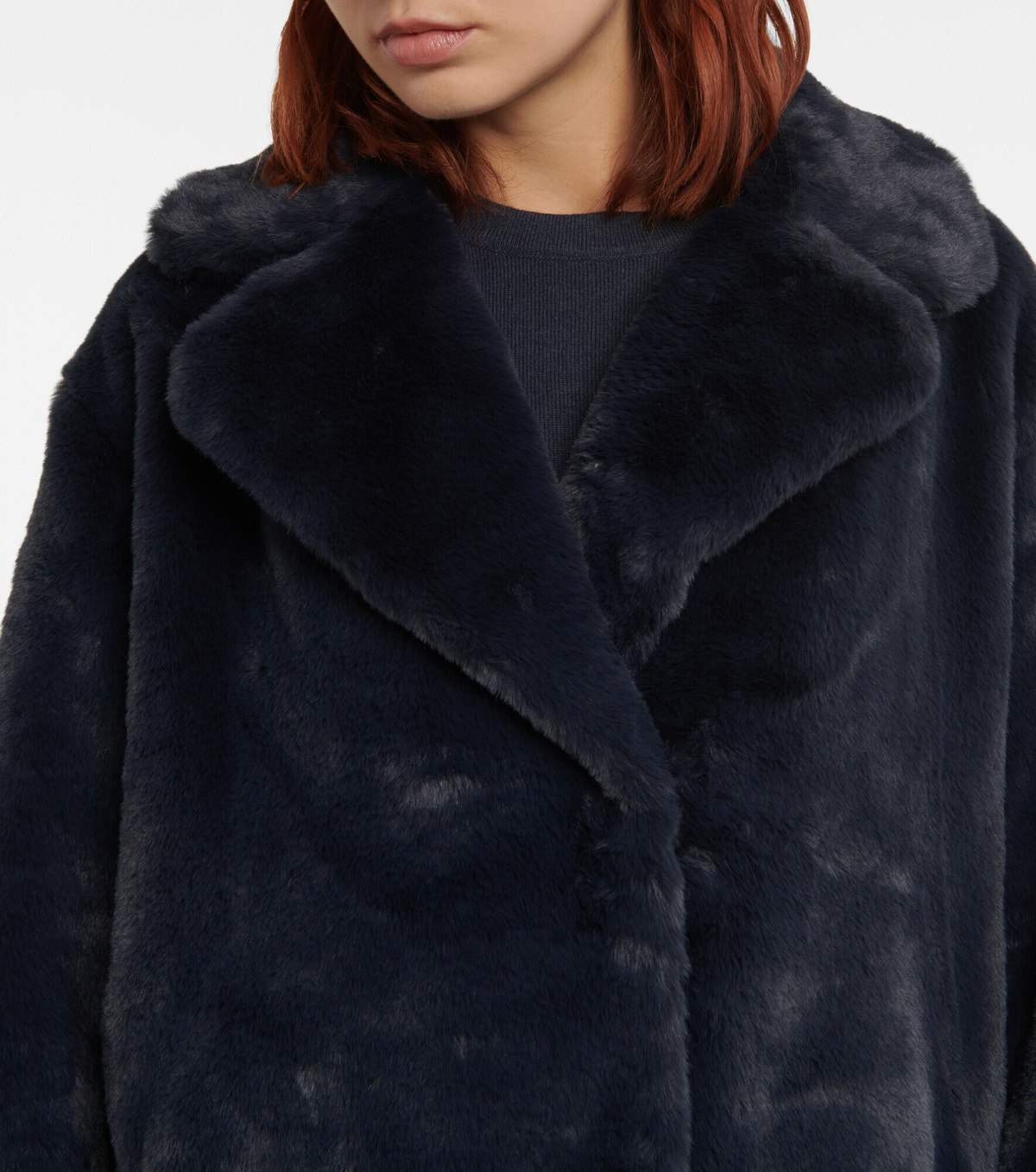 Velvet - Evalyn faux fur coat Velvet