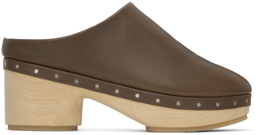 Lauren Manoogian Brown Studio Clogs Lauren Manoogian