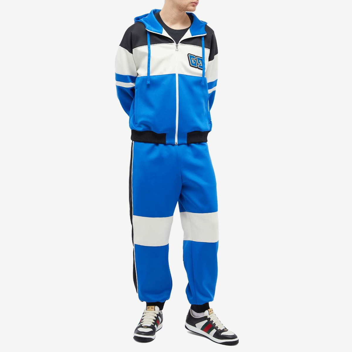 Gucci Men's Tape Logo Sweat Pant in Multi Gucci