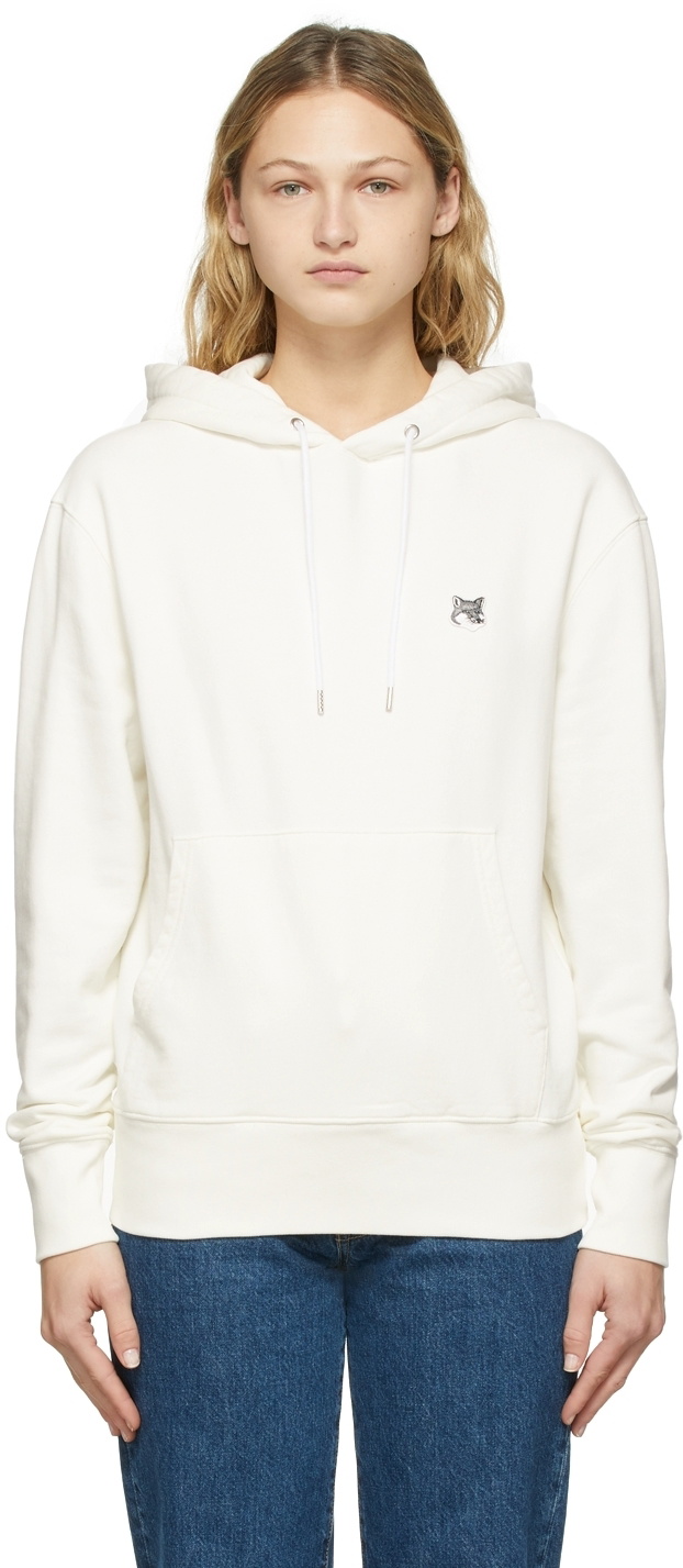 Maison Kitsuné Off-White Fox Head Patch Hoodie Maison Kitsune