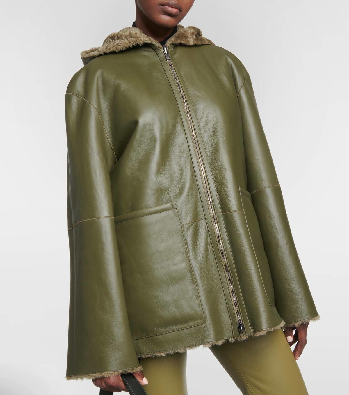 Joseph Cosser reversible shearling coat Joseph