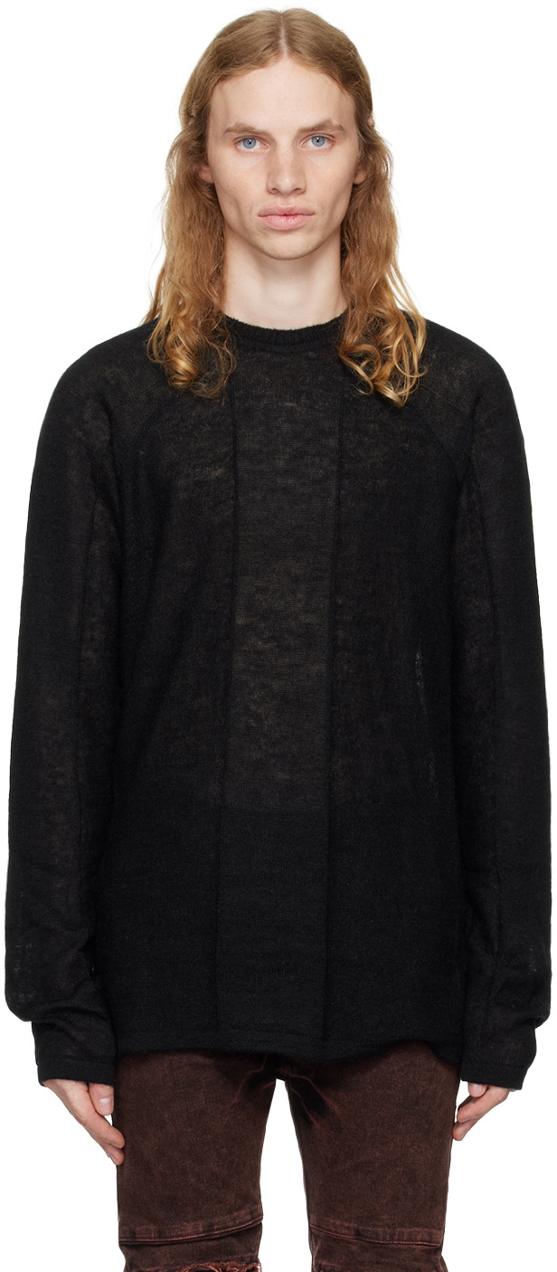 Julius Black Edge Sweater Julius