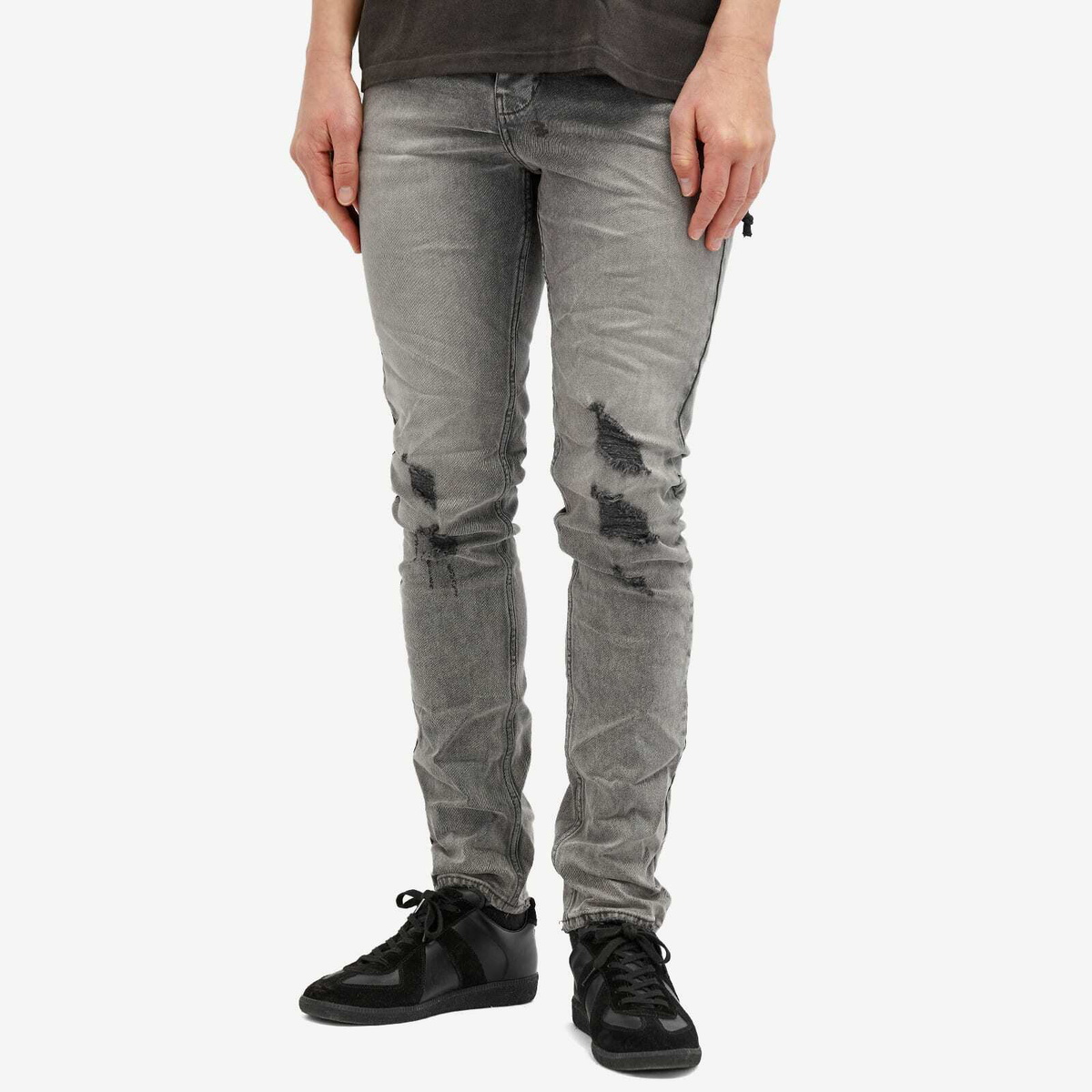 Ksubi Men's Chitch Prodigy Jeans in Black Trashed Ksubi