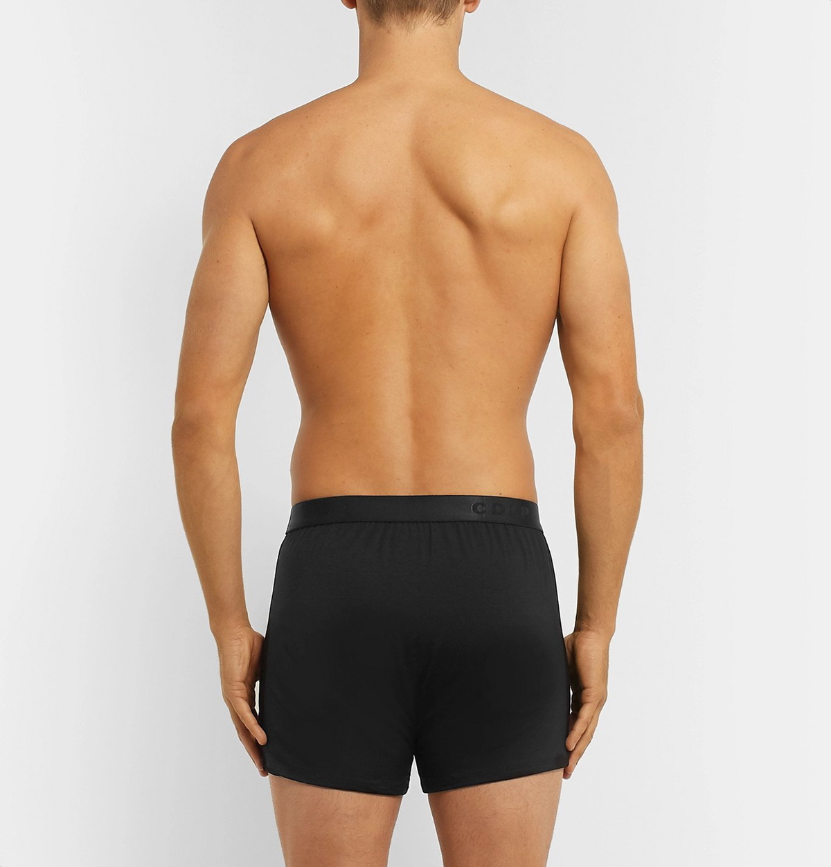 CDLP - Stretch-Lyocell Boxer Shorts - Black CDLP