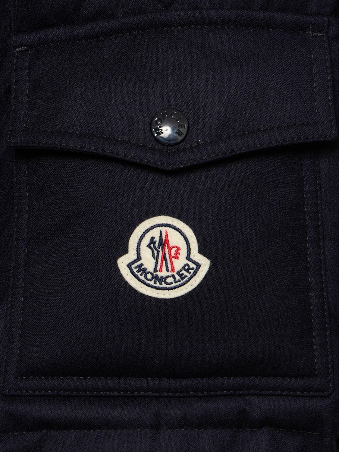 MONCLER Vezere Virgin Wool Down Jacket Moncler
