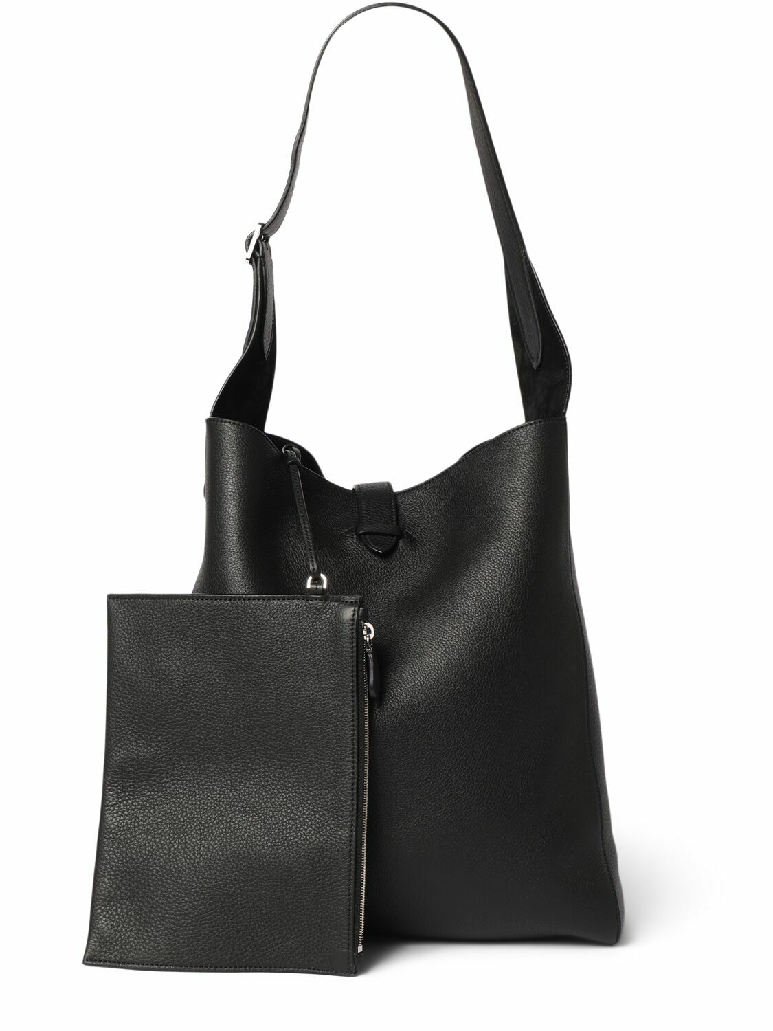 THE ROW Blake Hobo Lux Grain Leather Bag The Row