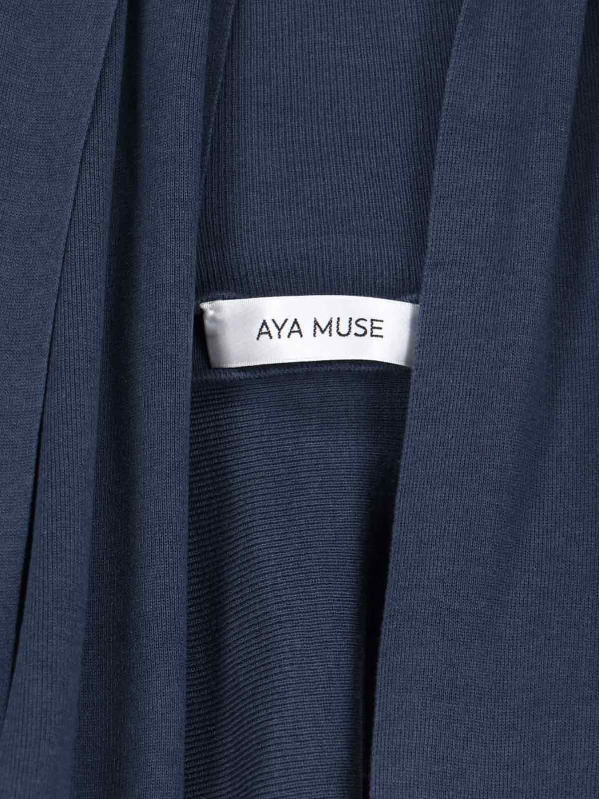 Aya Muse solar Mini Shawl Dress Aya Muse