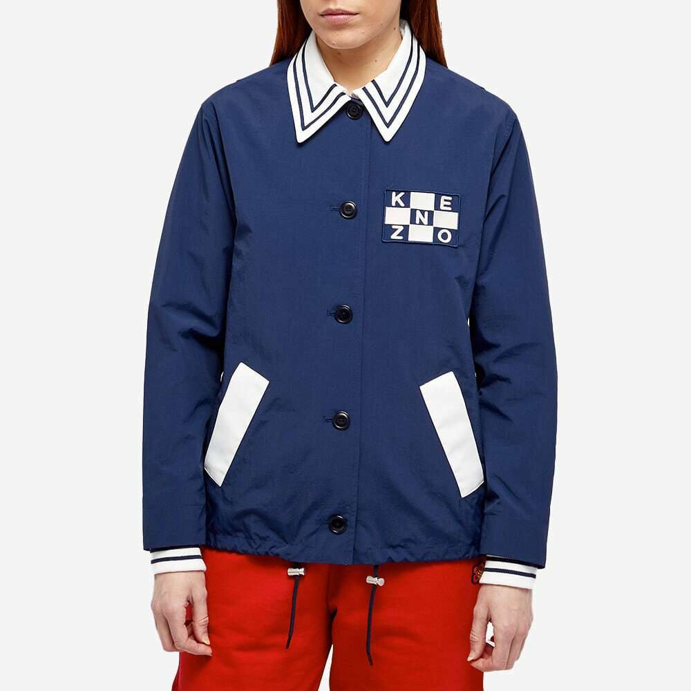 Kenzo Women's Sailor Coach Jacket in Midnight Blue Kenzo