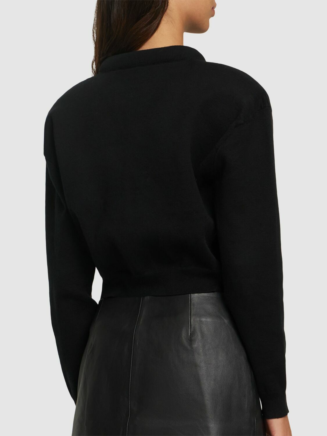 ROTATE Logo Knit Cardigan ROTATE Birger Christensen