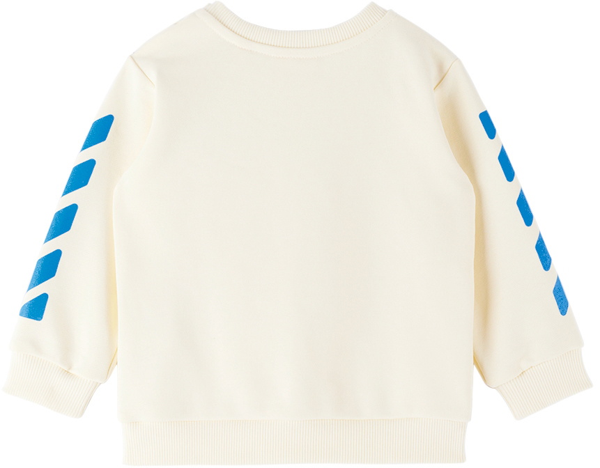 Off-White Baby Off-White Rounded Sweatsuit Off-White