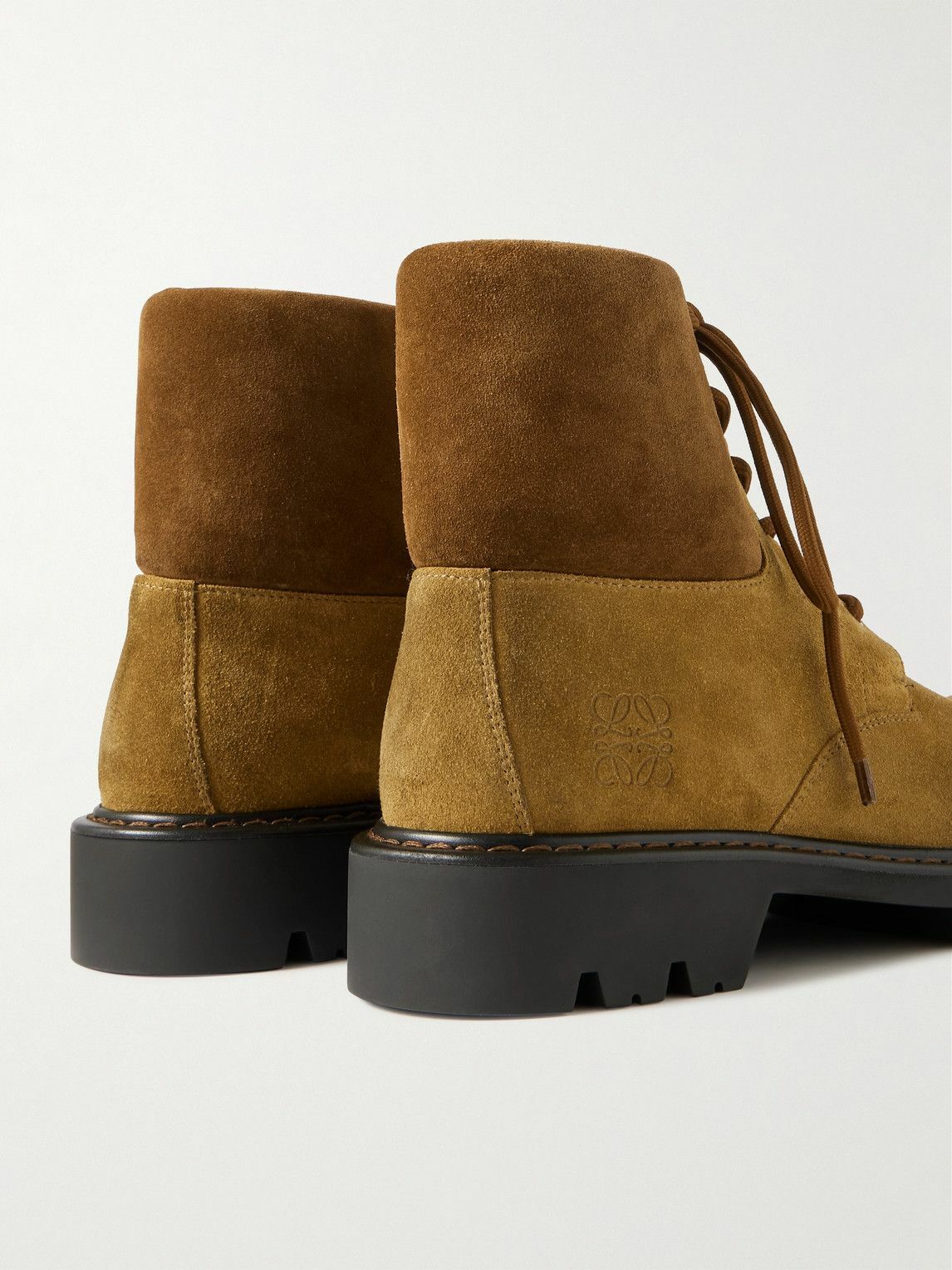 LOEWE - Sierra Suede Boots - Brown Loewe