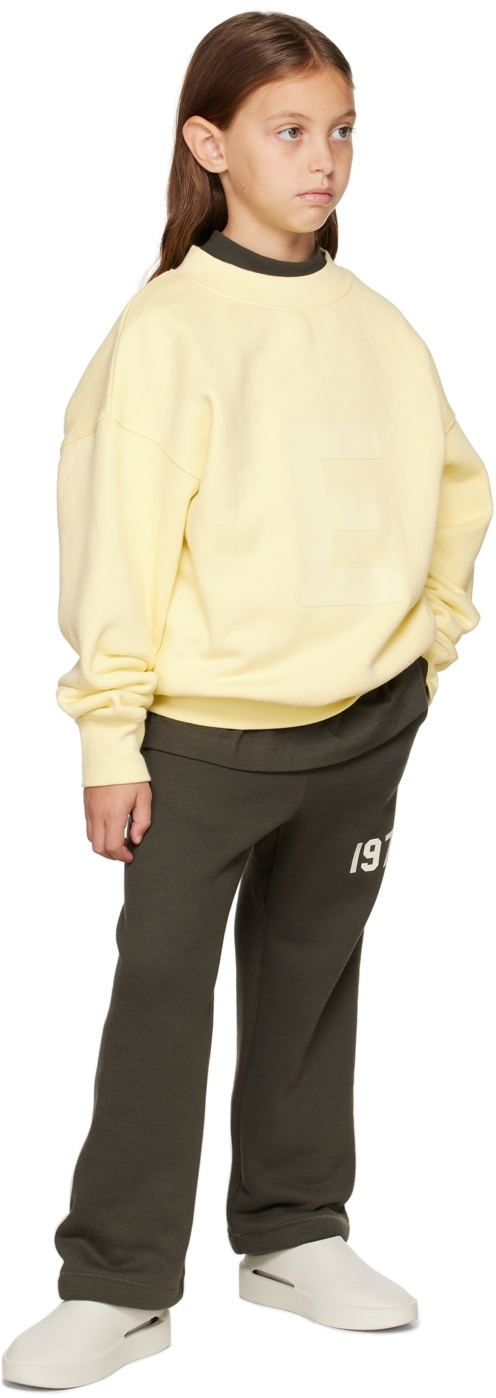 Essentials Kids Yellow Logo Sweatshirt Essentials