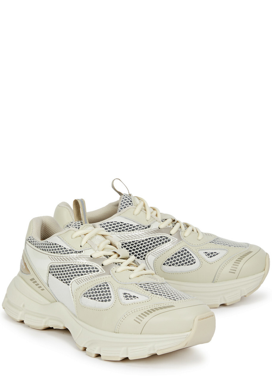Axel Arigato Marathon Runner Panelled Mesh Sneakers Beige Axel Arigato