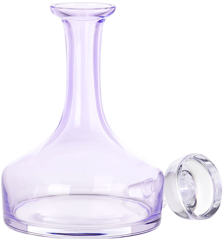 Estelle Colored Glass Purple Vogue Decanter