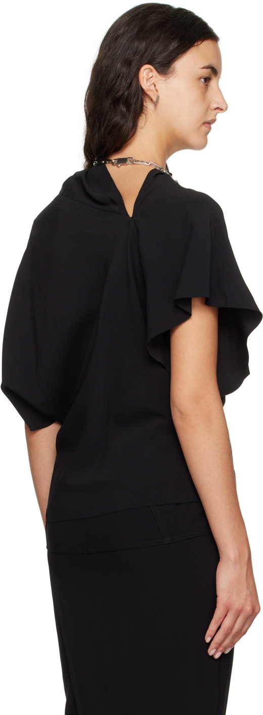 Rick Owens Black Seb Blouse Rick Owens