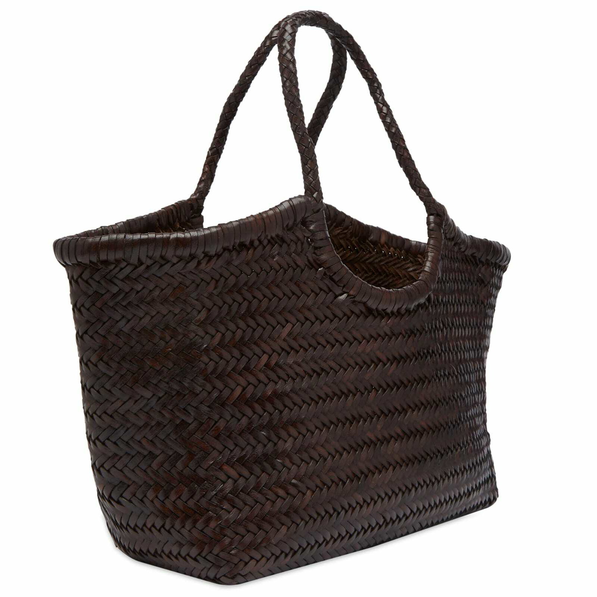 Dragon Diffusion Women's Nantucket Basket Bag in Dark Brown Dragon ...