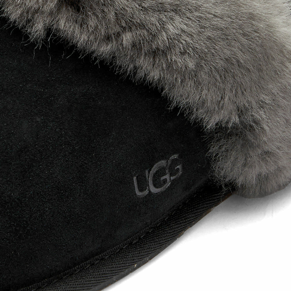 UGG Women's Scuffette II Classic Slipper in Black/Grey Ugg