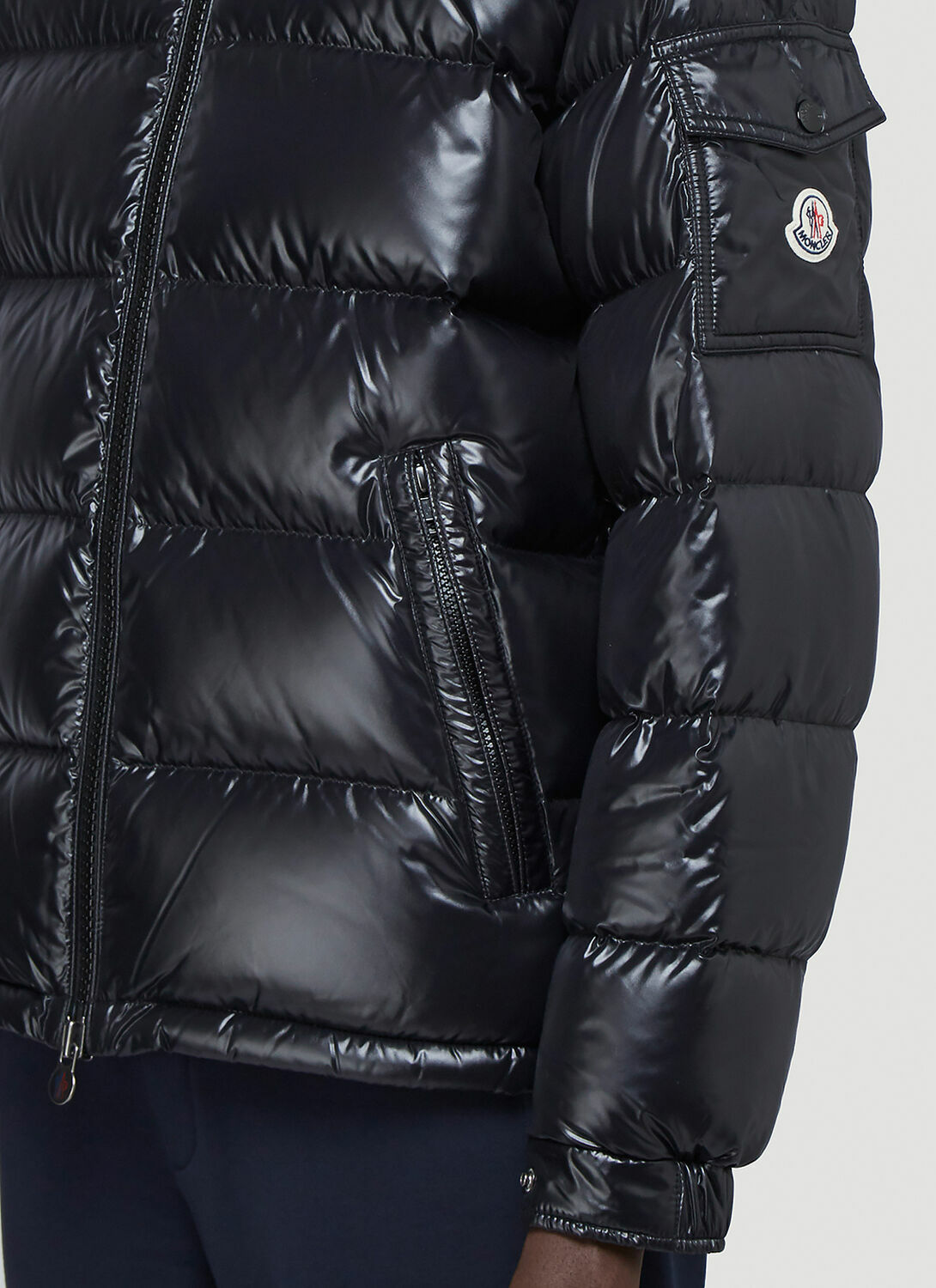 Moncler Detachable Hood Padded Down Jacket Moncler