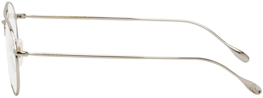 Gucci Silver Aviator Glasses Gucci