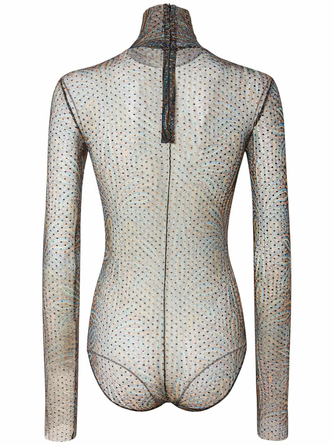 ETRO - Pointelle Tulle Bodysuit Etro