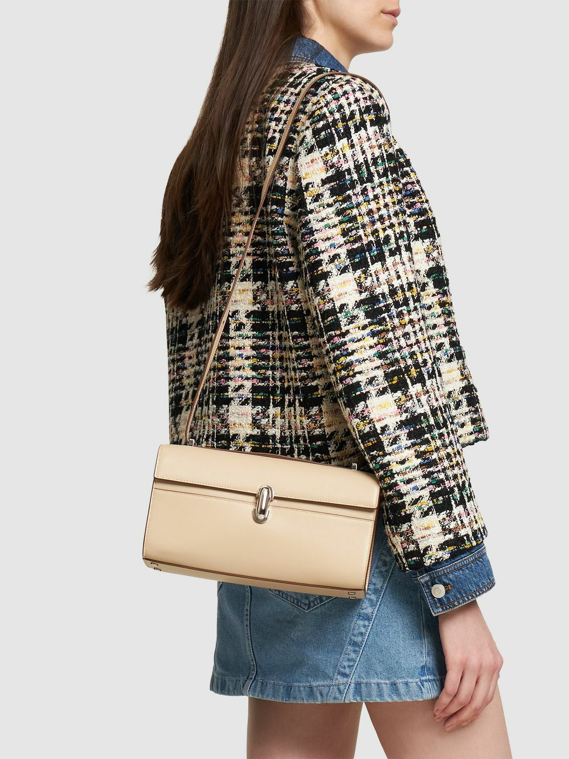 SAVETTE The Symmetry 26 Leather Shoulder Bag Savette