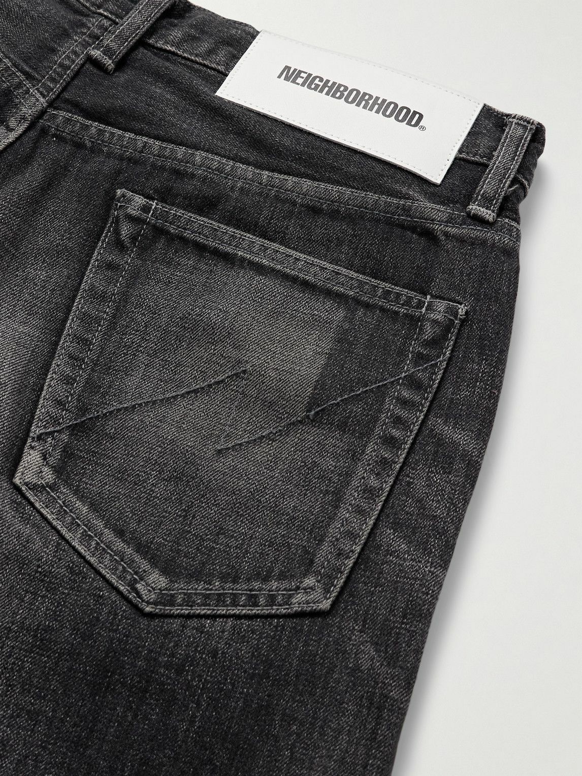 Neighborhood - Straight-Leg Selvedge Jeans - Black Neighborhood