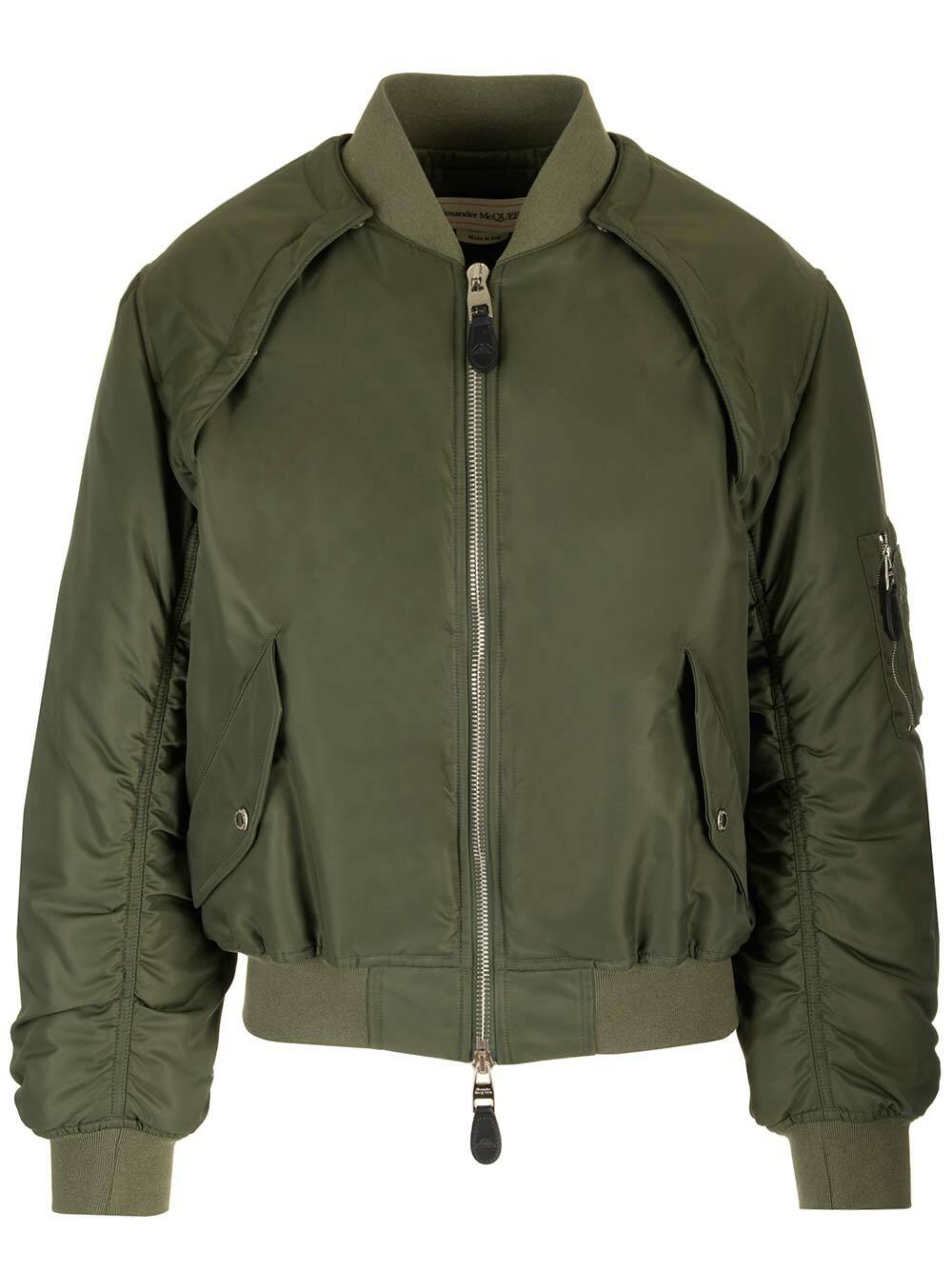 Alexander McQueen harness Bomber Jacket Alexander McQueen