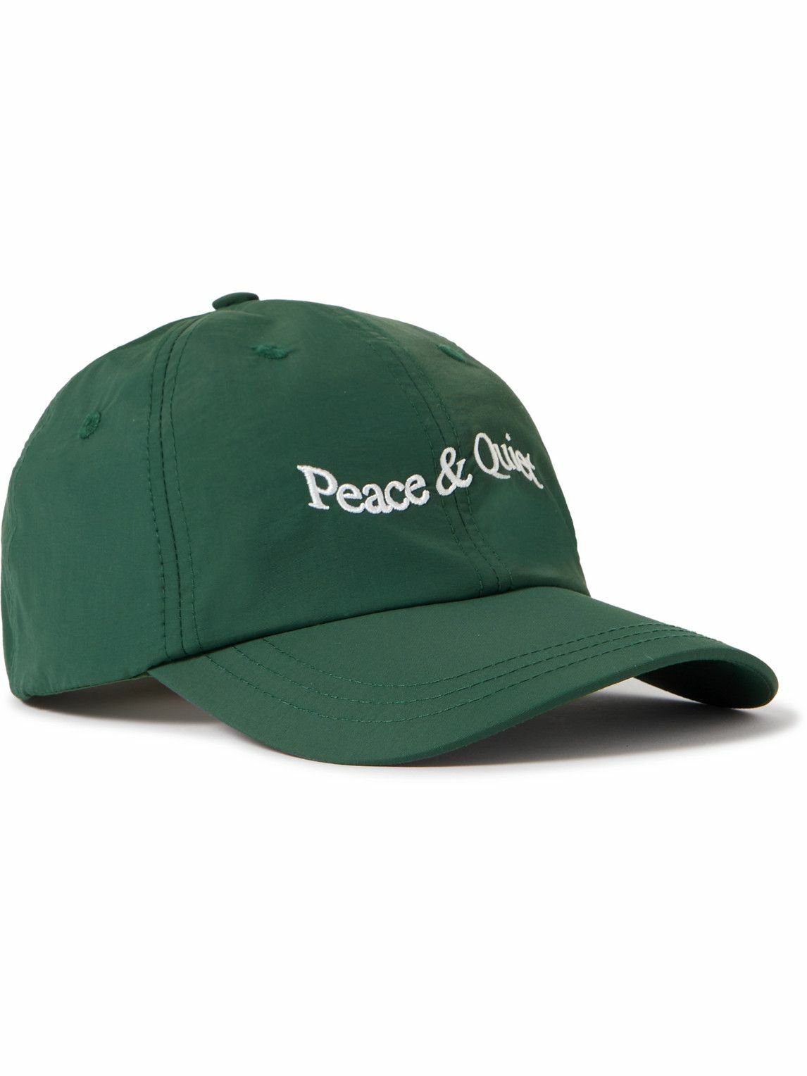 Museum Of Peace & Quiet - Logo-Embroidered Shell Baseball Cap Museum of ...