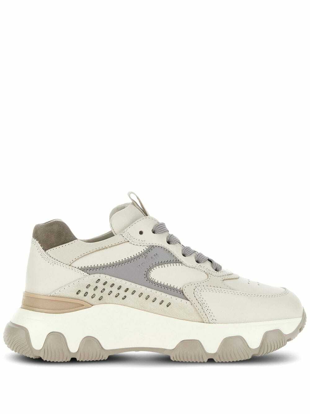 HOGAN - Hyperactive Leather Sneakers Hogan