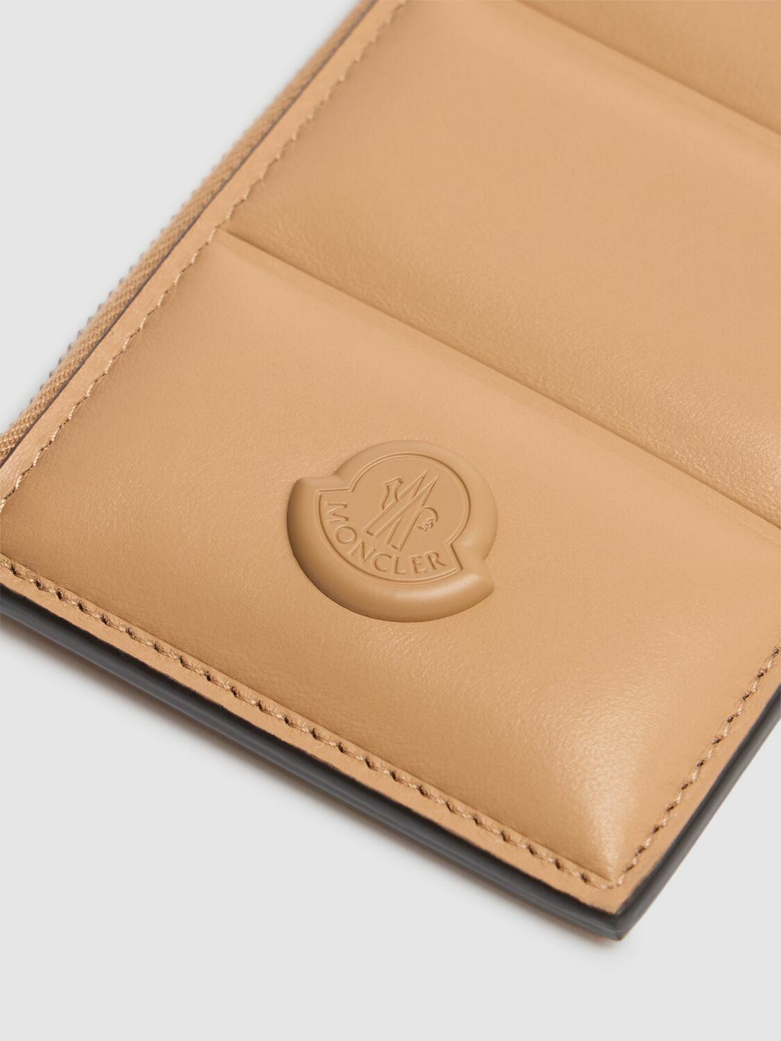 MONCLER Flat Leather Card Holder Moncler