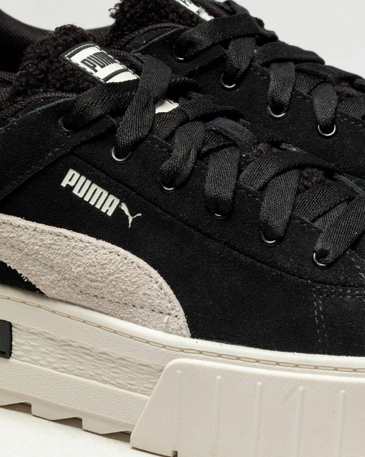 Puma Mayze Teddy Wns Black Lowtop Puma