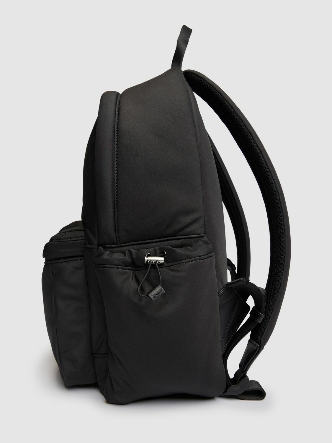 AMI PARIS Padded Nylon Canvas Backpack AMI