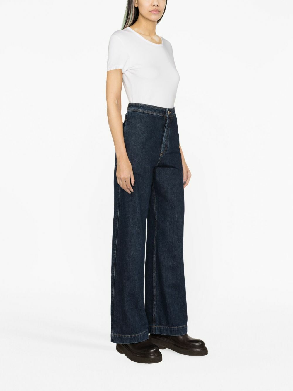 LOEWE - High Waisted Denim Jeans Loewe