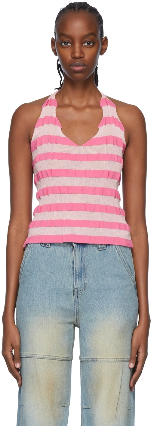 TheOpen Product Pink Rayon Tank Top TheOpen Product