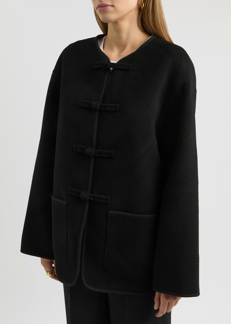 Rohe Wool Jacket Black Róhe