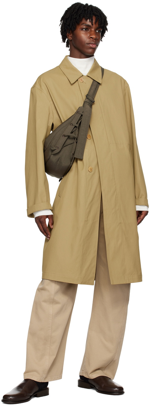 LEMAIRE SSENSE Exclusive Tan Coat Lemaire