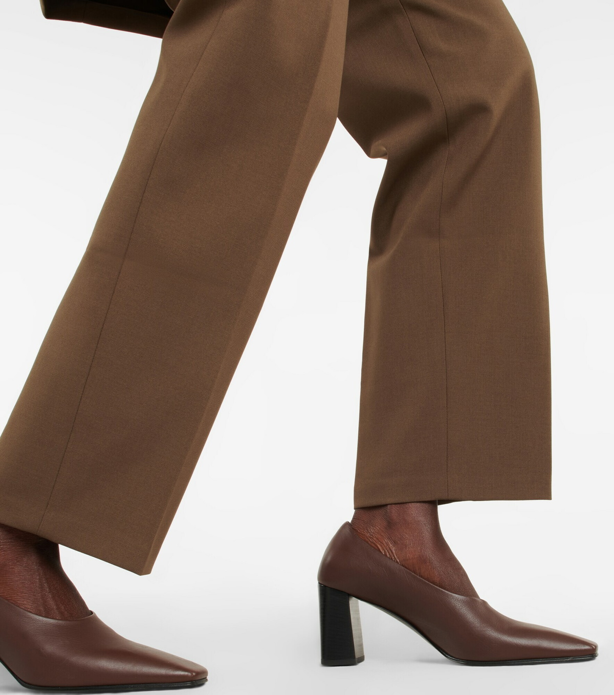 The Frankie Shop - Bea high-rise straight pants The Frankie Shop