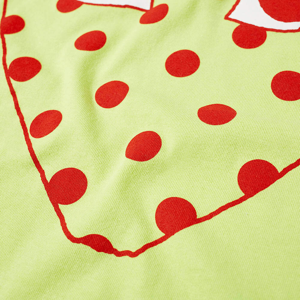 Comme des Garçons Play Women's Red Heart Polka Dot Logo T-Shirt in ...