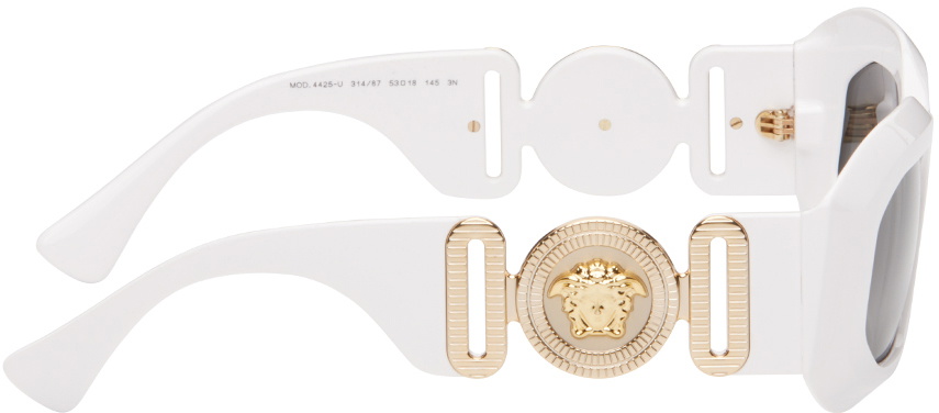 Versace White Medusa Sunglasses Versace