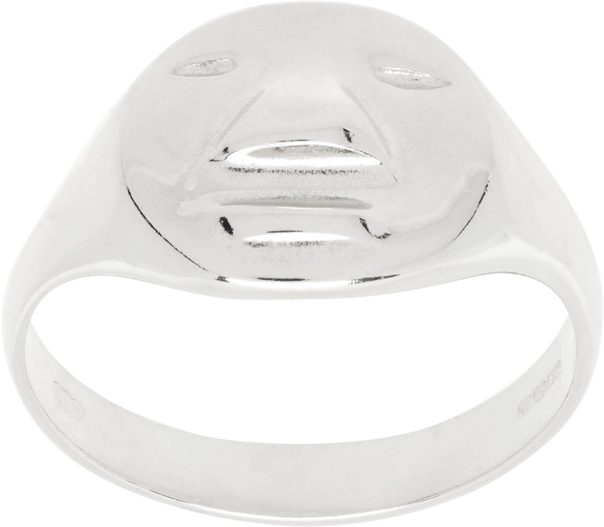 Alec Doherty Silver Hazy Ring