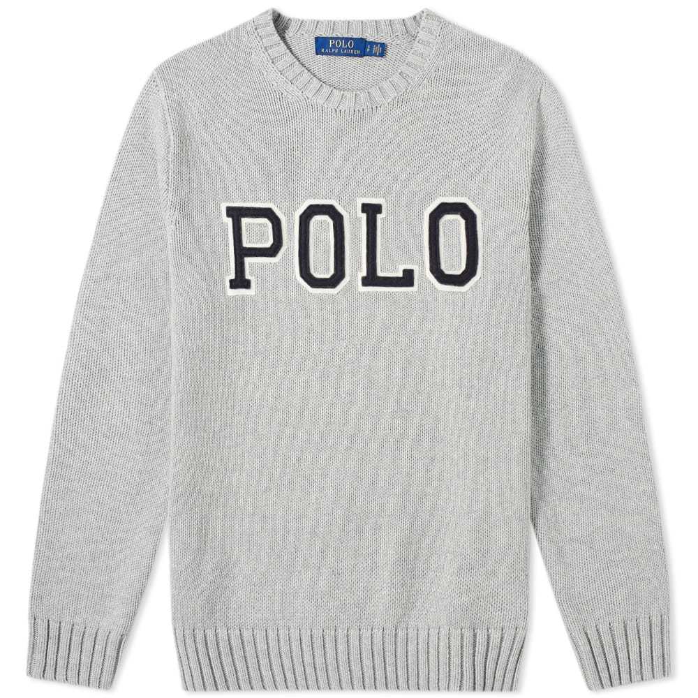 Polo Ralph Lauren Polo Applique Logo Crew Knit Polo Ralph Lauren