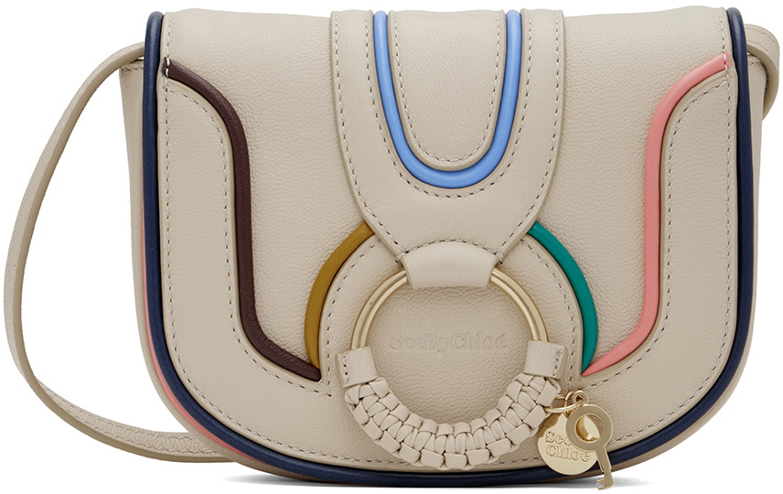 See by Chloé Beige Mini Hana Shoulder Bag Chloe