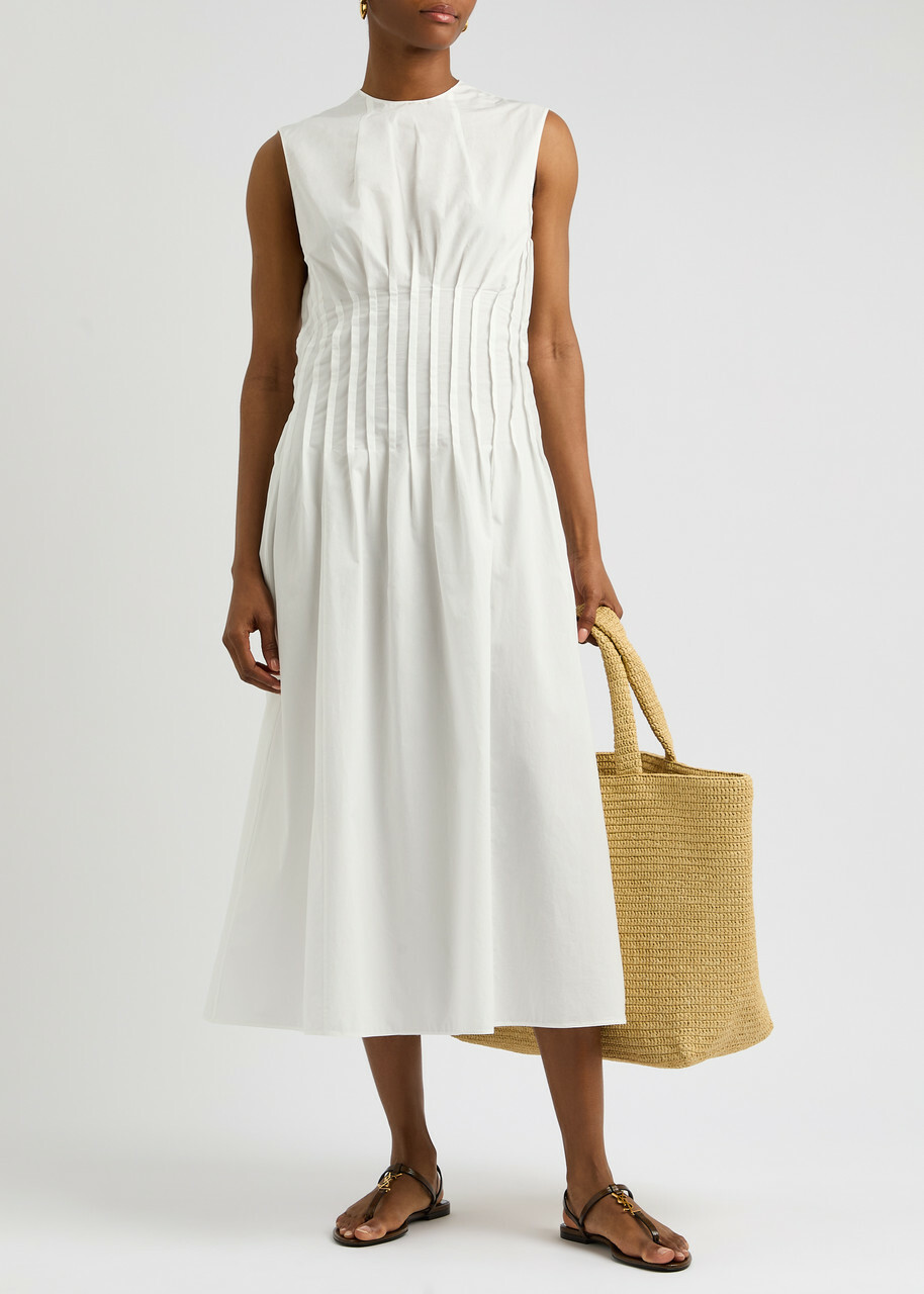 Saint Laurent Cassandra Logo Leather Thong Sandals Dark Brown Saint Laurent