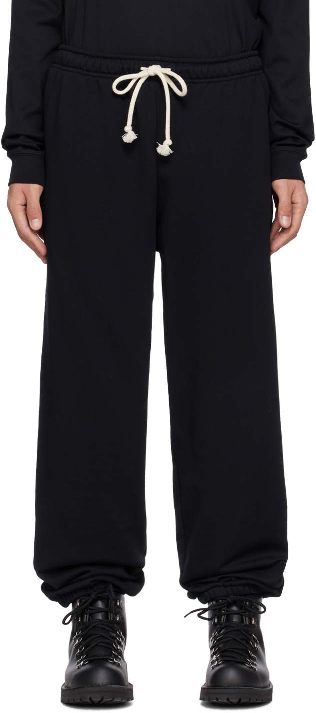 Acne Studios Black Frack Lounge Pants Acne Studios